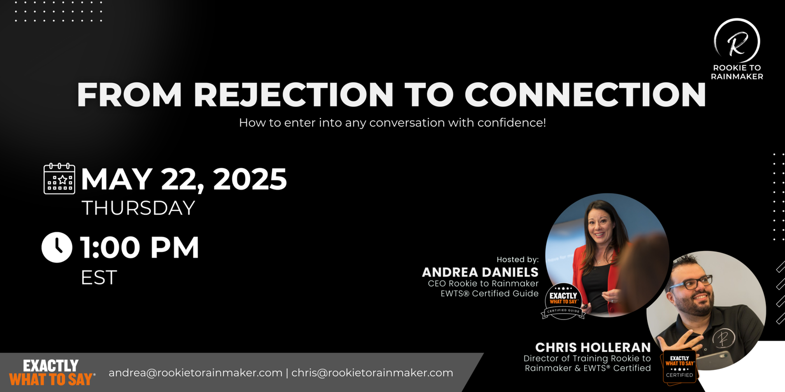 From Rejection to Connection - Exactly What to Say