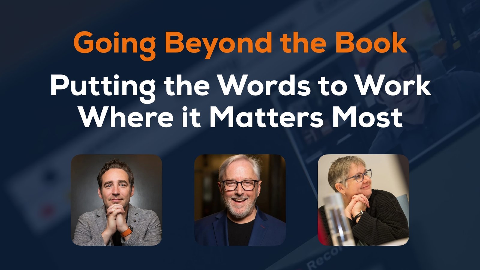 Going Beyond the Book (Recording) - Exactly What to Say